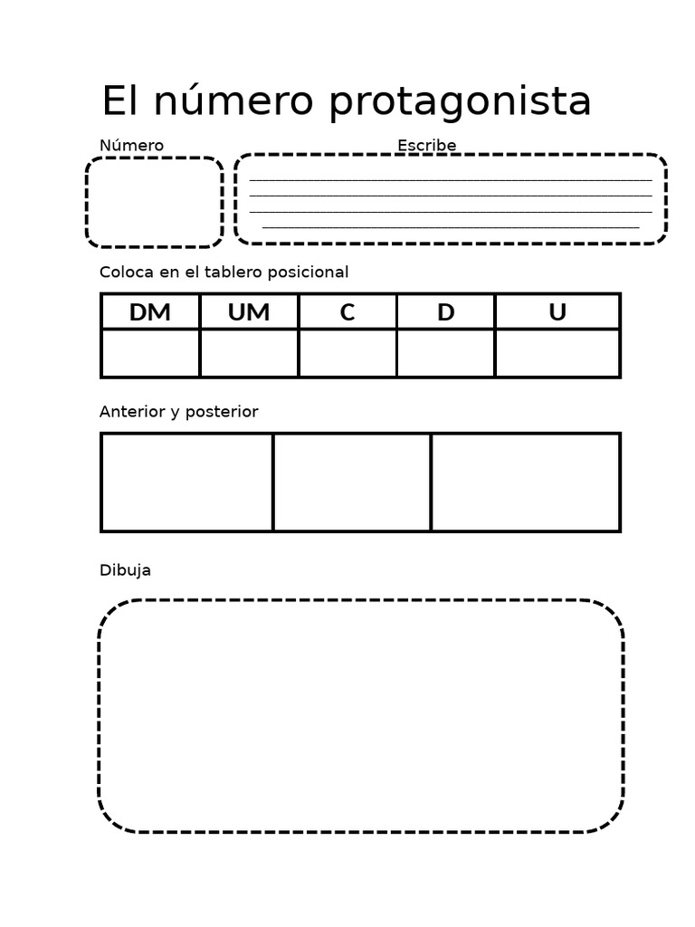 El Número Protagonista YUPI 3 | PDF