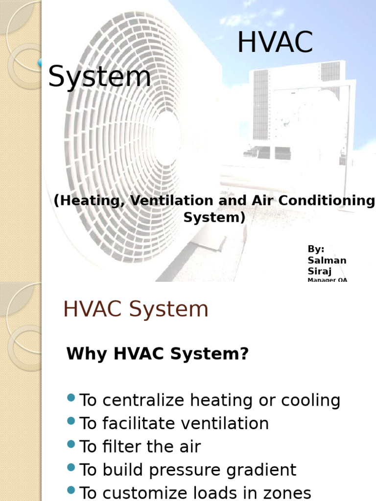 2-20 HVAC System | PDF | Air Conditioning | Home Appliance