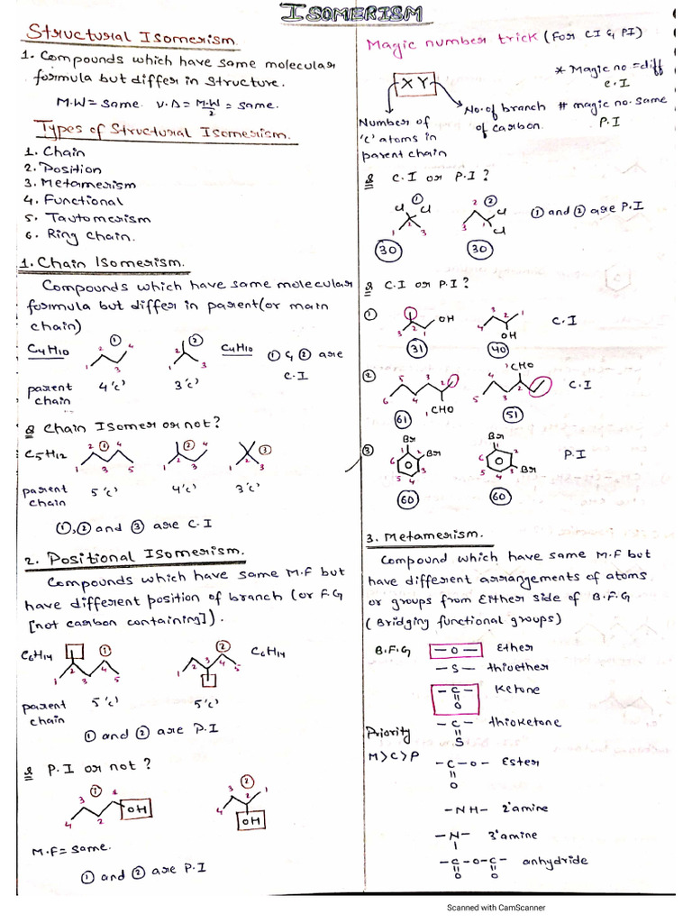 Isomerism | PDF