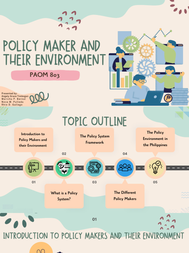 Understanding Policy Makers in the Philippines | PDF | Policy | Governance