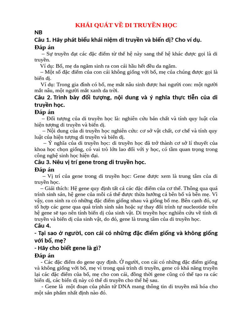 Sinh9 Tuluan CTST | PDF