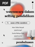 Contoh Laporan Verbatim Wawancara | PDF