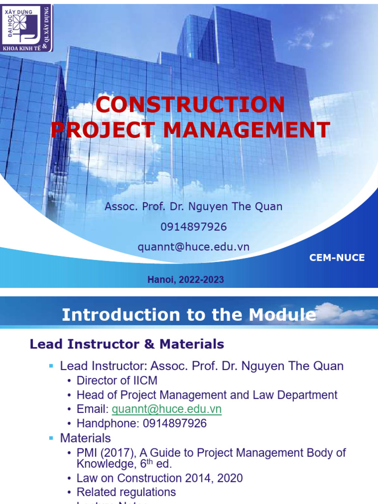 QLDA 63KTE - Final Chapter 1 3 | PDF | Project Management | Economies