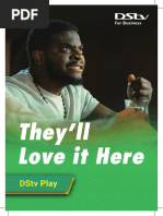 DSTV Compact Package Channels | PDF | Broadcasting | Television Network