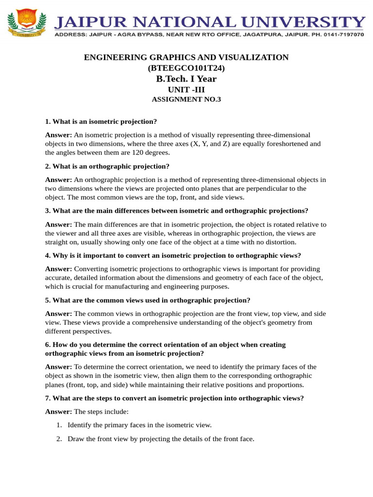 Assignment III EG | PDF | Euclid | Projective Geometry