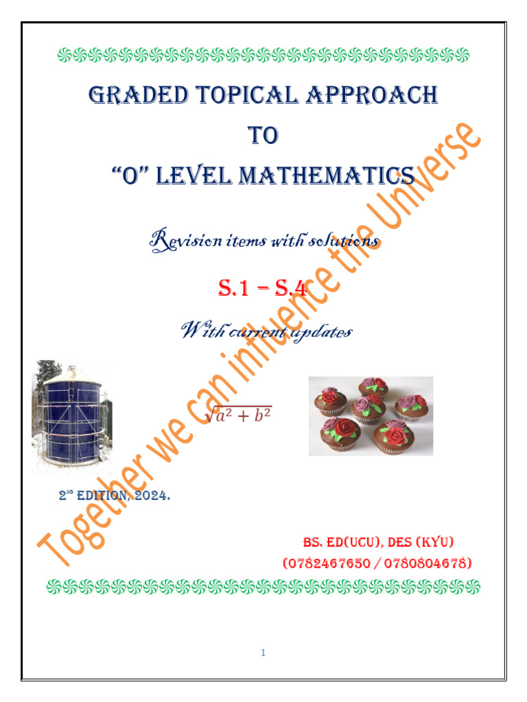 MATHS CBC QUESTION BANK, April, 2024. | PDF | Income Tax | Loans