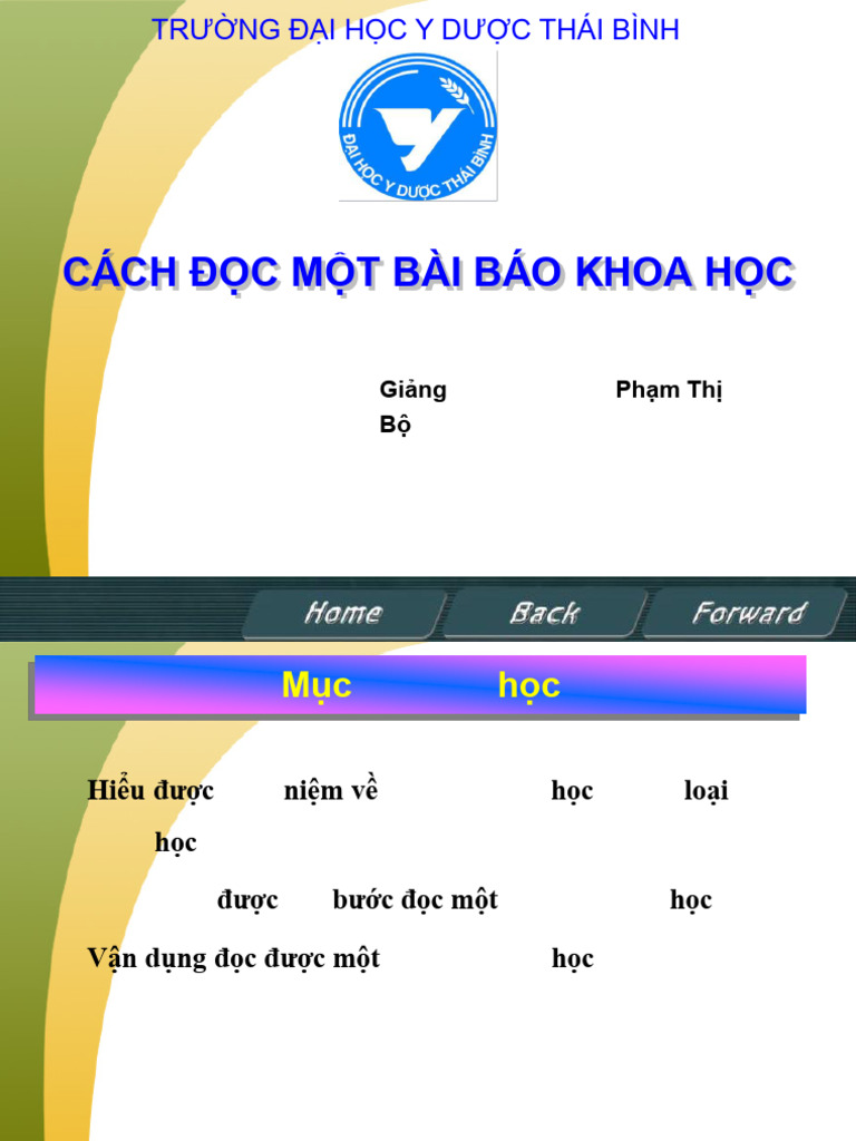 Cach Doc Bai Bao Khoa Hoc 15.12 | PDF