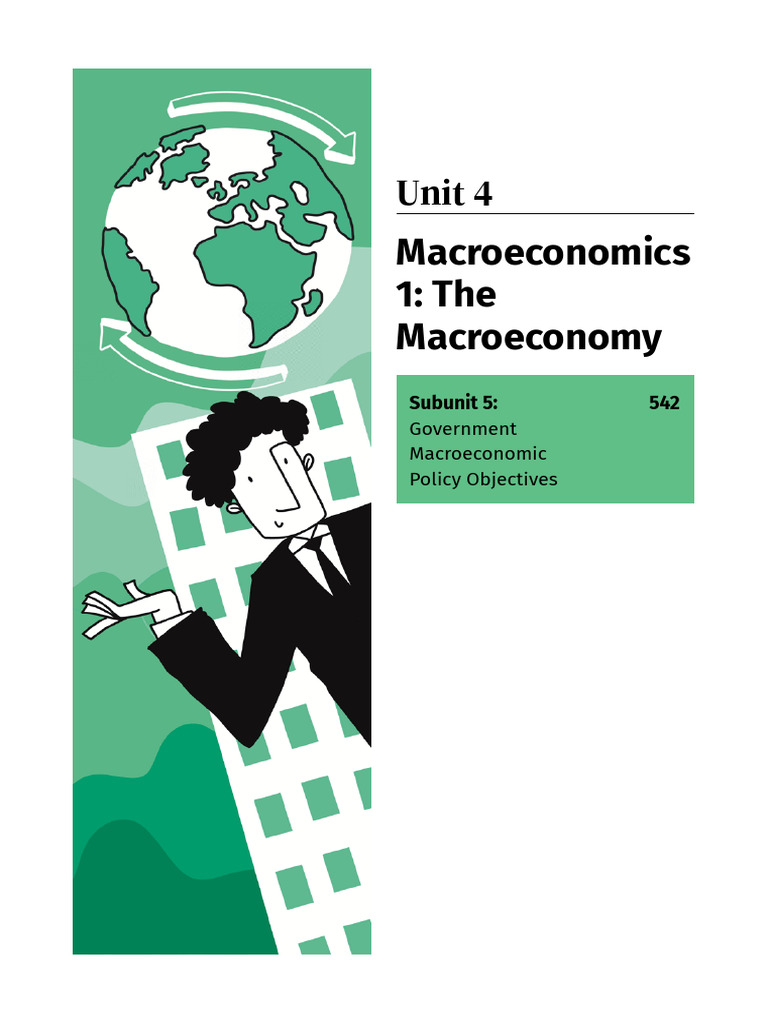 Economics Unit 4 Subunit 5 Handbook | PDF | Unemployment | Macroeconomics