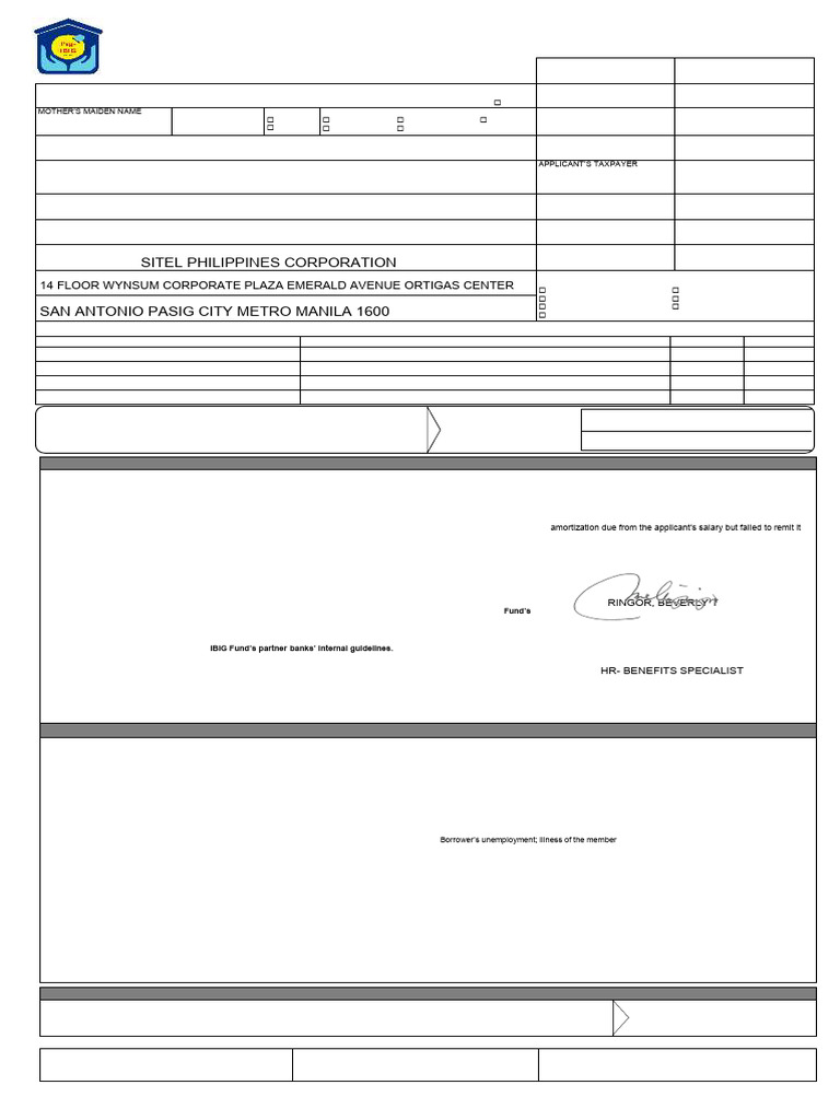 Calamity Loan Form - Tarlac | PDF | Loans | Interest