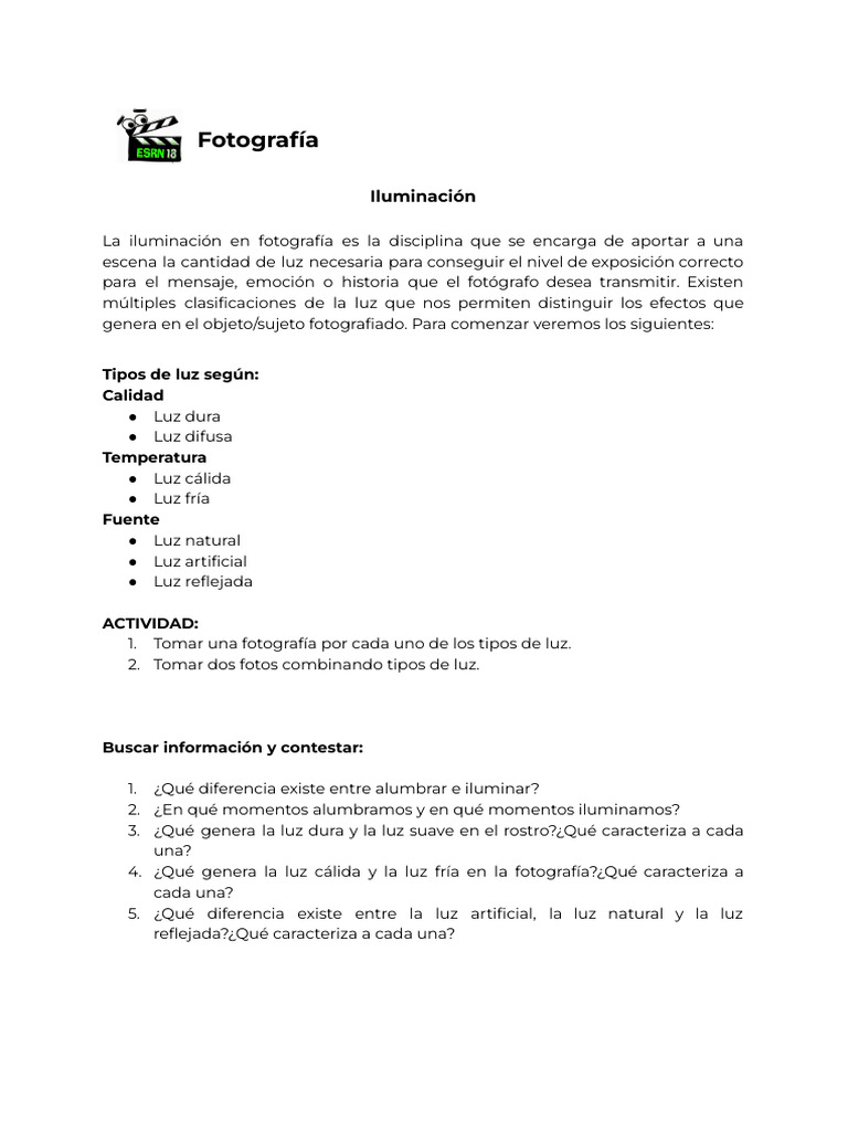 TP 5 - Iluminaci-N | PDF | Autosuperación