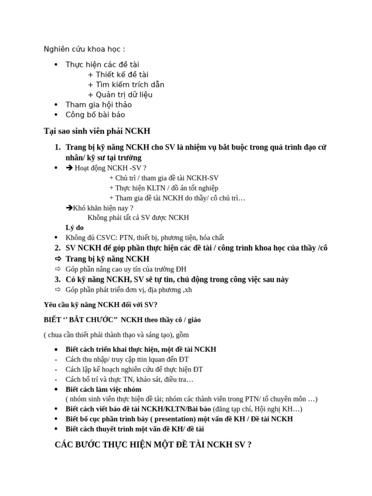 Đề tài NCKH | PDF