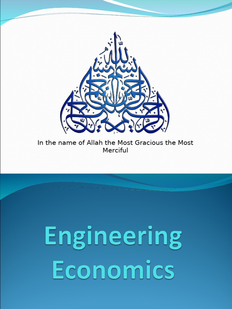 Engg Eco Lecture 1 | PDF | Economics | Economic Growth