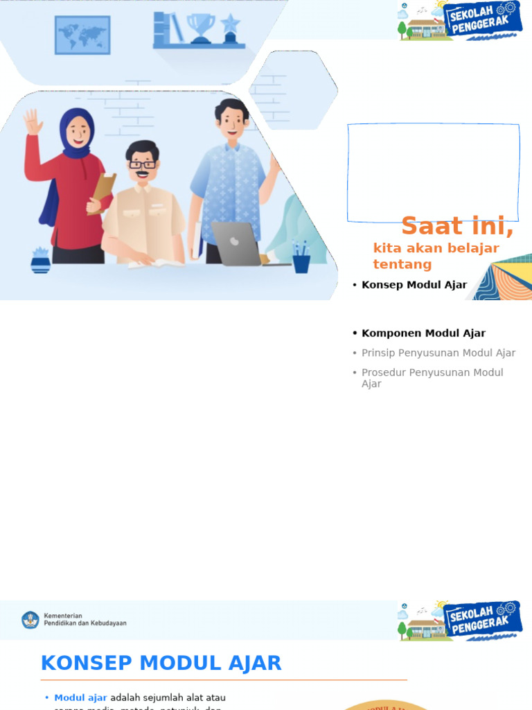 Komponen Modul Ajar | PDF