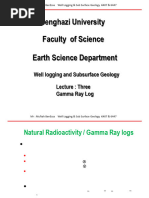 Gamma Ray Log Interpretation Guide | PDF | Physics | Radioactive Decay