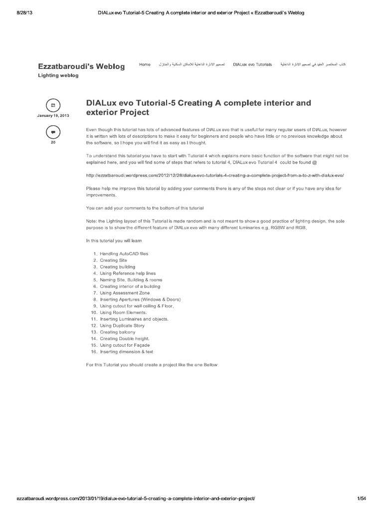 EVO TUT Project | PDF