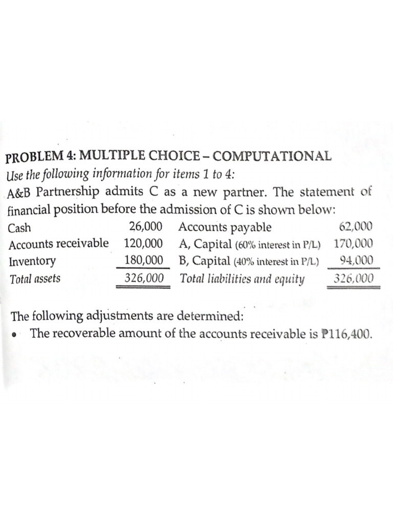 Partnership Dissolution 2024 Problems | PDF