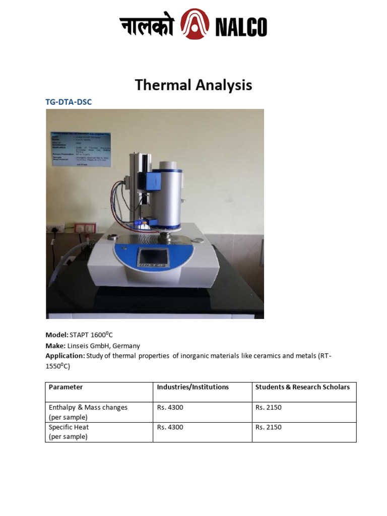 Thermal Analysis | PDF | Technology & Engineering