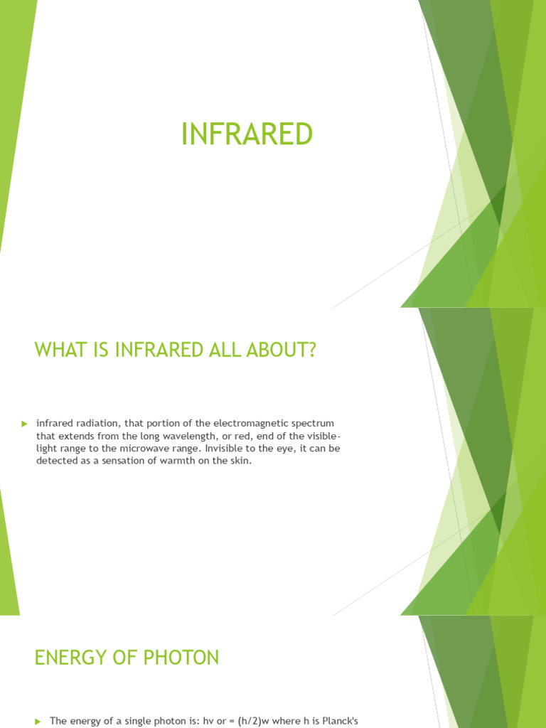 Understanding Infrared Radiation and Uses | PDF