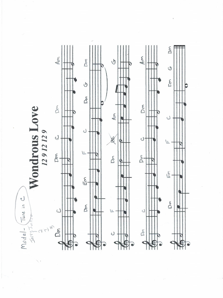 What Wonderous Love Is This | PDF