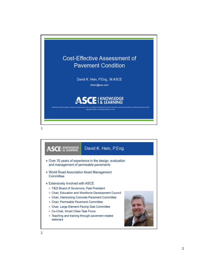Cost-Effective Assessment of Pavement Condition | PDF | Road Surface