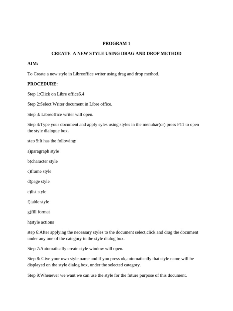 Class 10th It Lab Practical Program (1 To 4) | PDF | Spreadsheet | Software