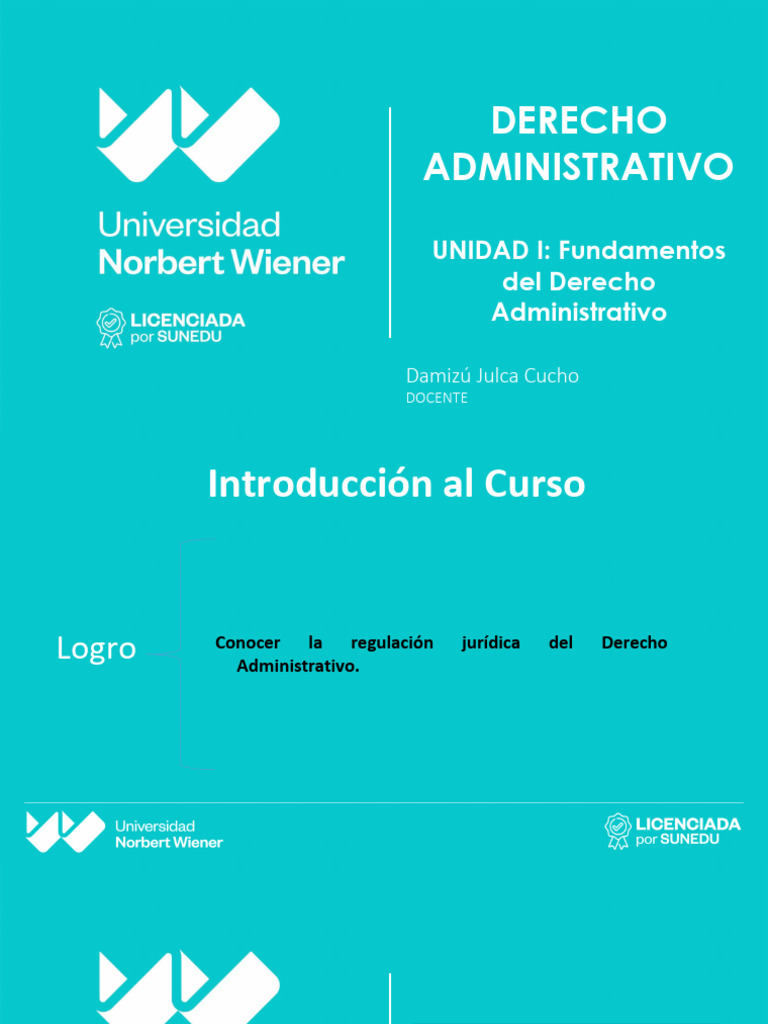Unidad 1 - Semana 1 | PDF | Ley administrativa | Estado (política) Unidad 1 - Semana 1 | PDF | Ley administrativa | Estado (política)