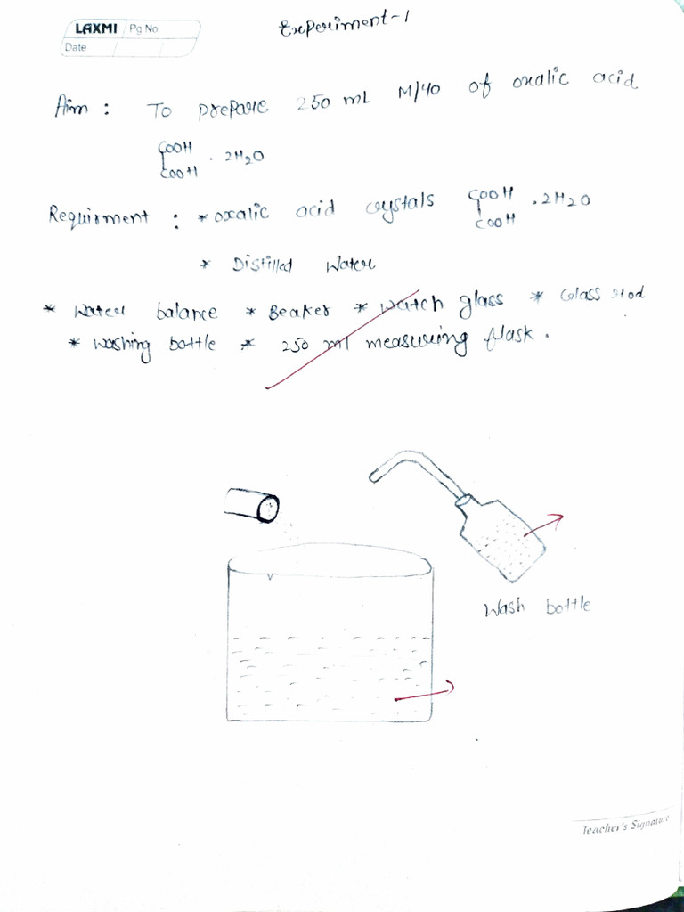 12th Experiments | PDF
