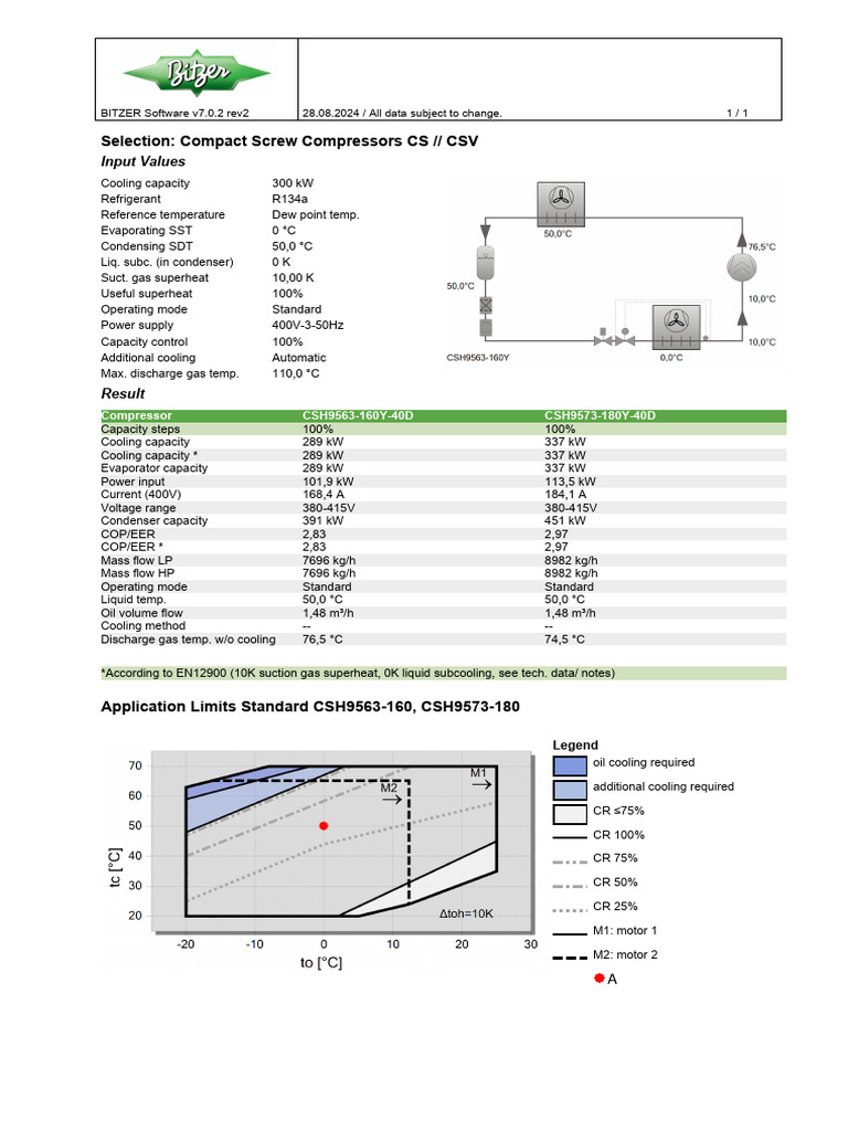 Bitzer Selection Software | PDF | Applied And Interdisciplinary Physics | Chemical Engineering