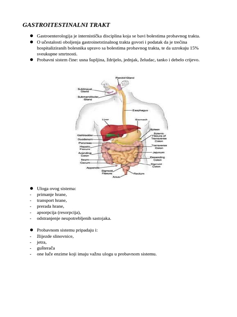 Gastro Uvod, GERB | PDF
