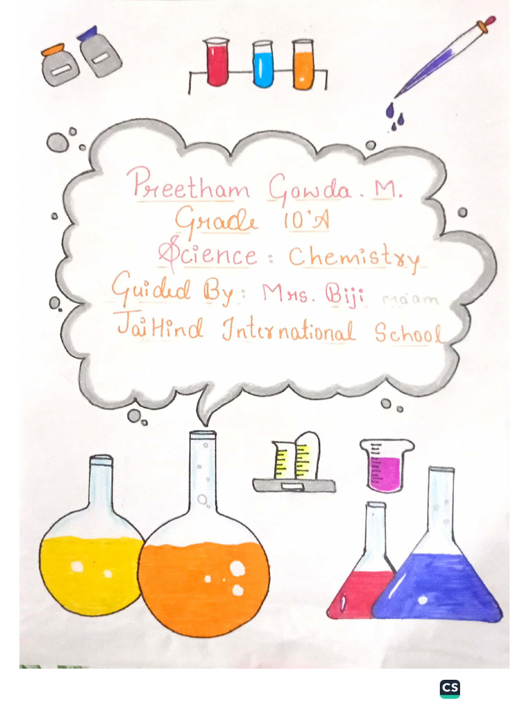 CHEMISTRY - PH Scale Project | PDF