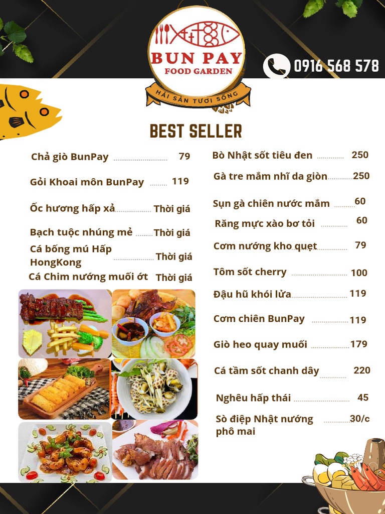 Menu BunPay Food Garden - Compressed | PDF