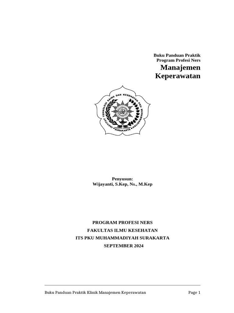 Panduan Stase Manajemen | PDF