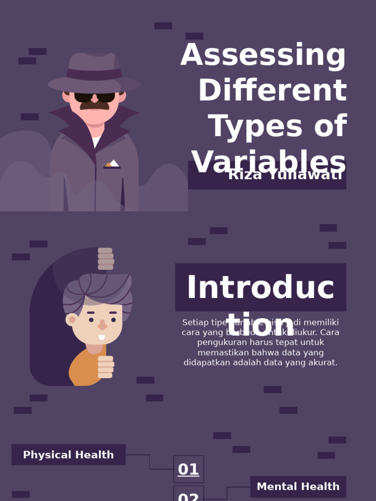 Assessing Different Types of Variables | PDF | Behavioural Sciences ...