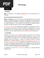 Voicing and Devoicing in English Consonants | PDF | Consonant | Human ...