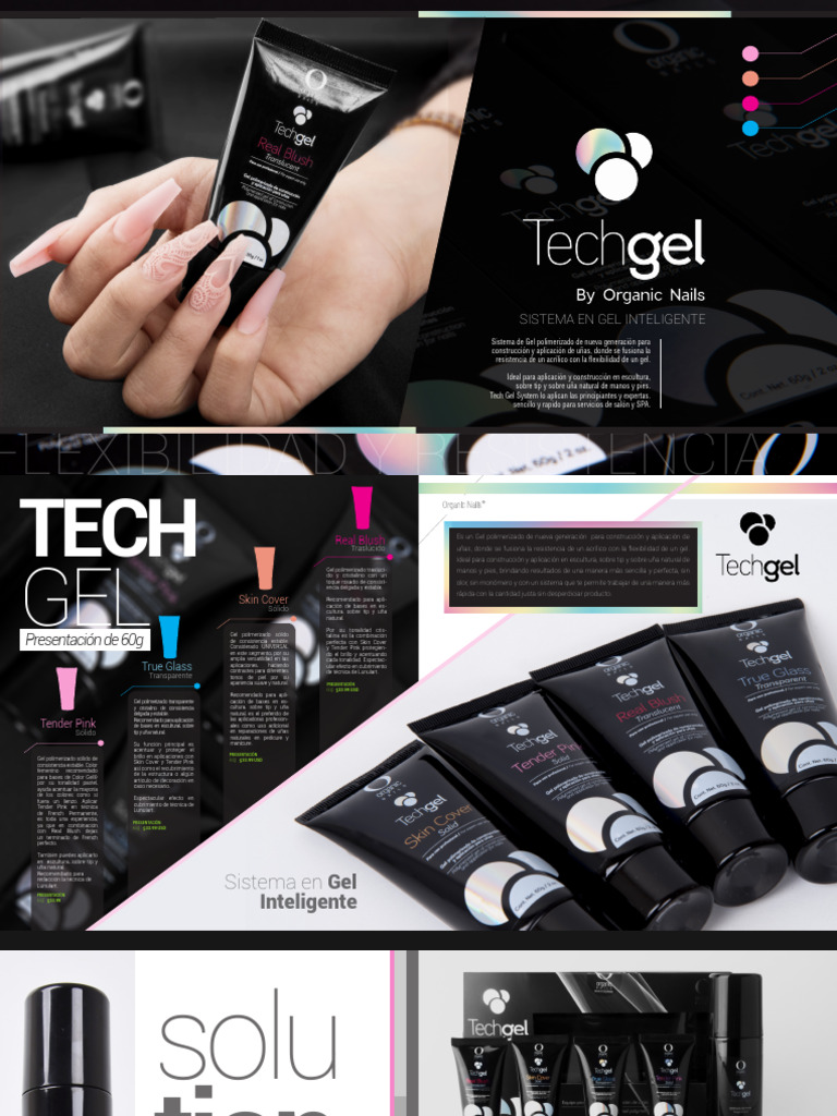 Catalogo on Usa Tech Gel | PDF | Clavo (anatomía)