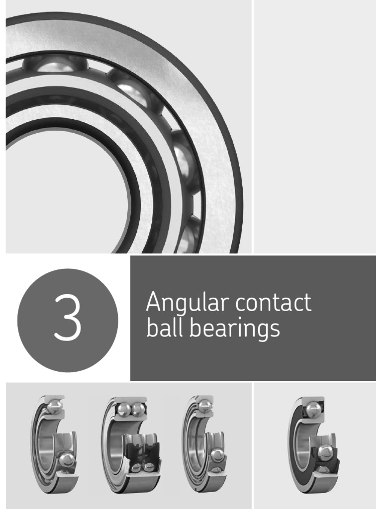 SKF-ACB | PDF | Bearing (Mechanical) | Engineering Tolerance