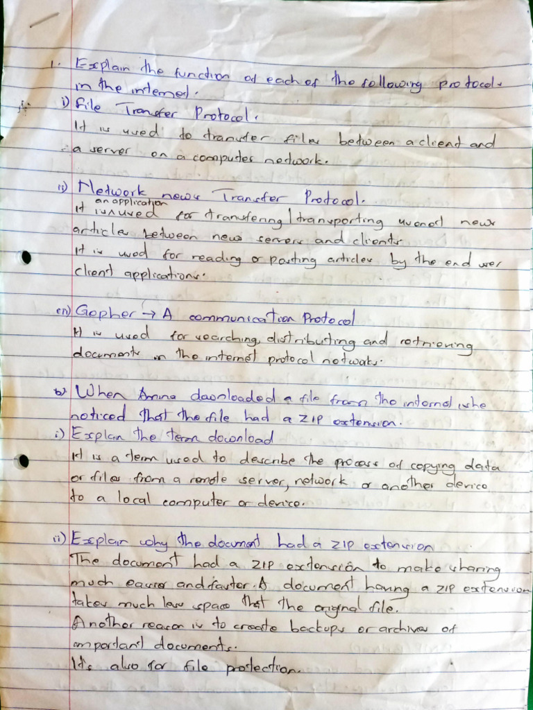 IBP Knec 2022july Answers | PDF