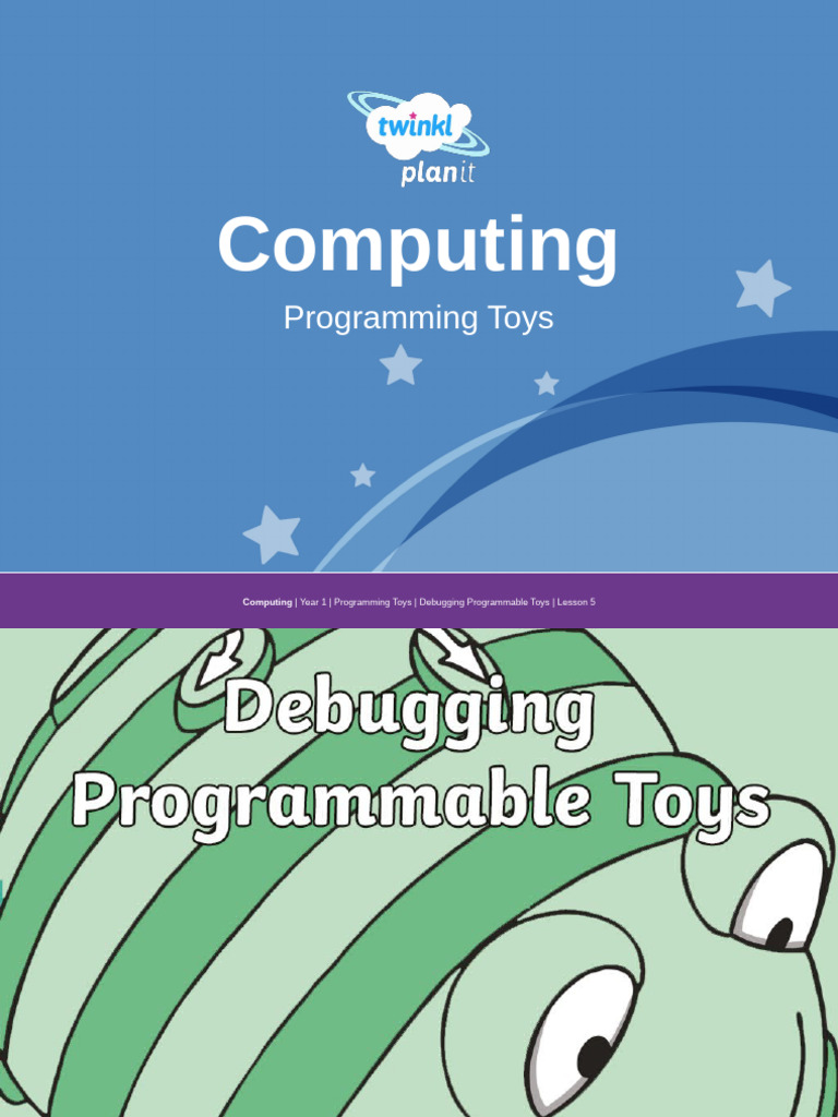 Lesson Presentation Debugging Programmable Toys | PDF