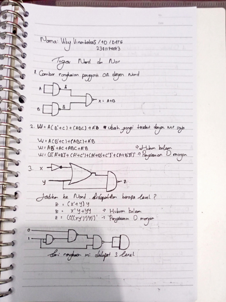 Tugas Nand Dan Nor | PDF