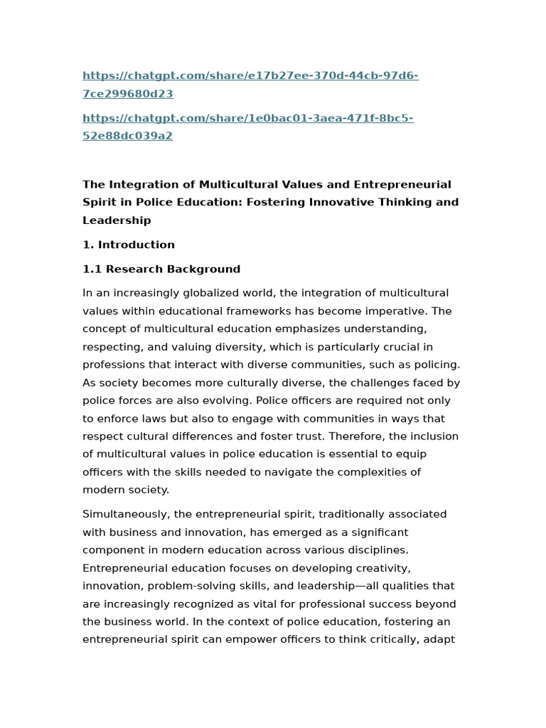 0818the Integration of Multicultural Values and Entrepreneurial Spirit ...