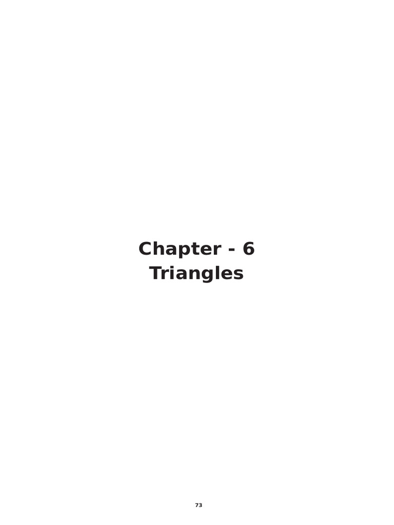 Cbse 10th CBQ Maths Chapter 6 | PDF