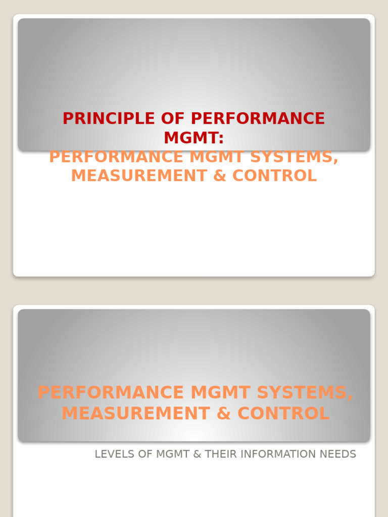 Performance Management Essentials | PDF | Computers