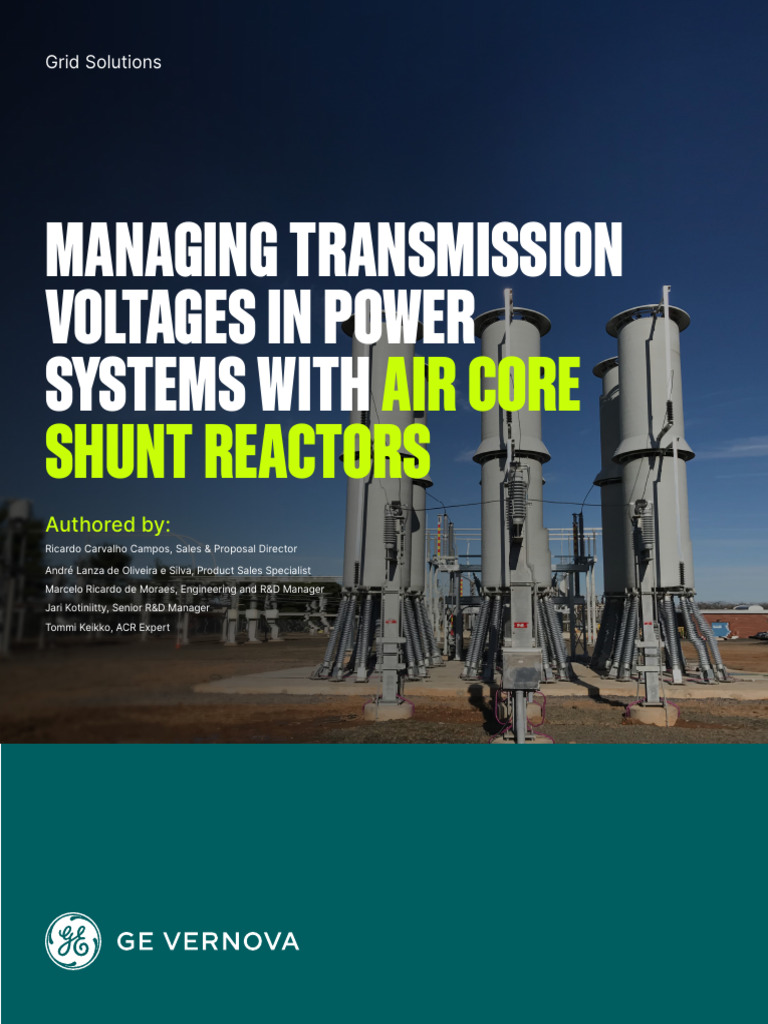Air-Core-Reactors-Whitepaper-EN-31994F | PDF | Electric Power ...