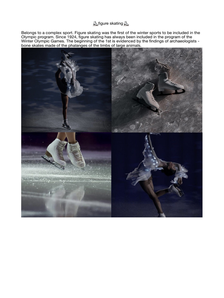Olympic Figure Skating History | PDF