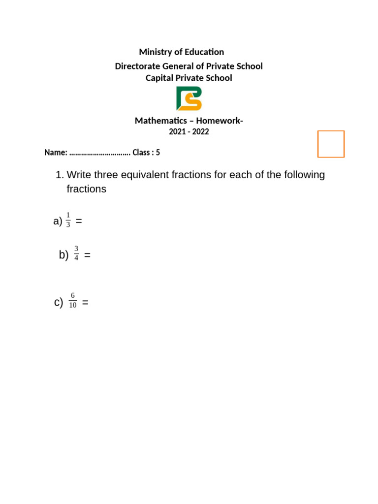HW Grade 5 | PDF | Games & Activities | Teaching Methods & Materials
