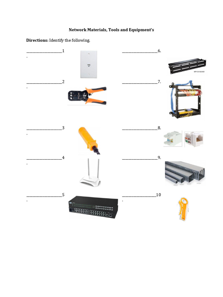 Network Materials | PDF