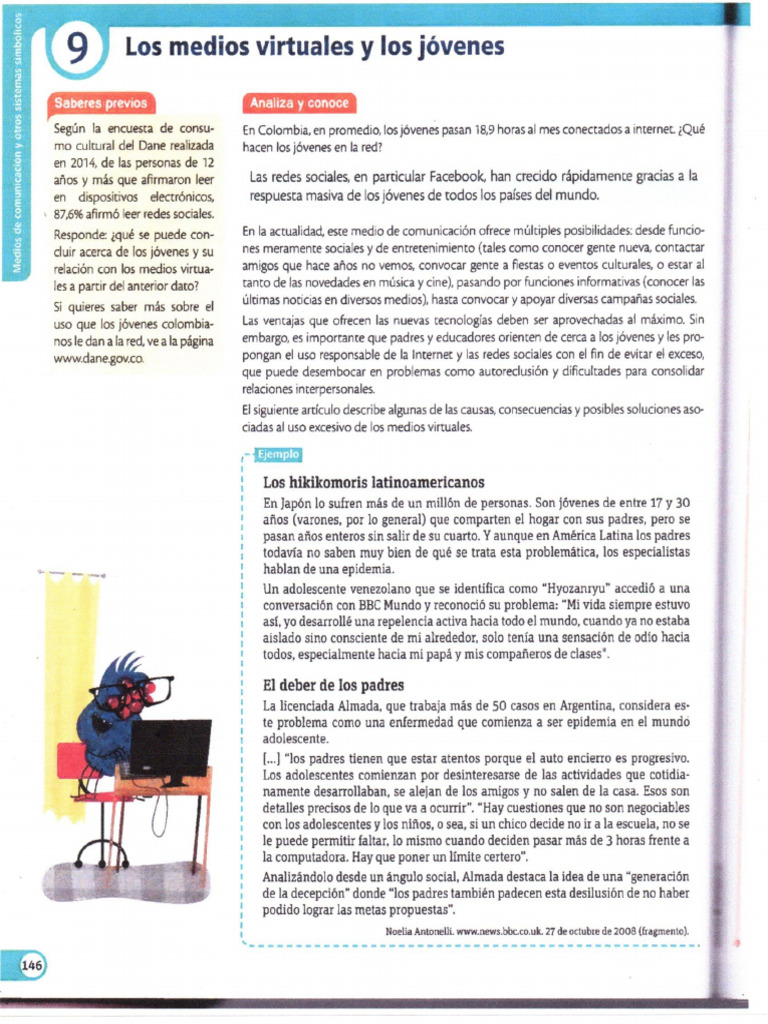 11 Los Medios Virtuales y Los Jóvenes | PDF