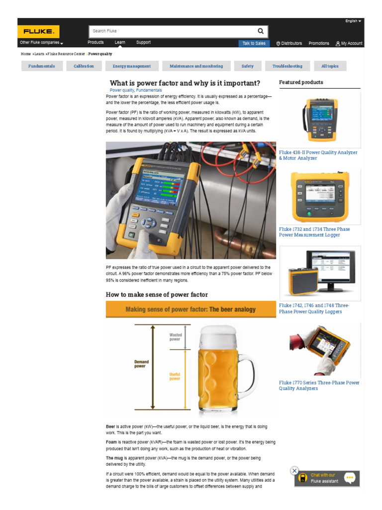 What is Power Factor | PDF | Metrology | Quantity