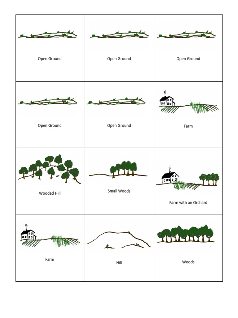 Terrain Card Set | PDF