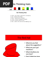 Edward de Bono's Six Thinking Hats Explained | PDF | Thought ...